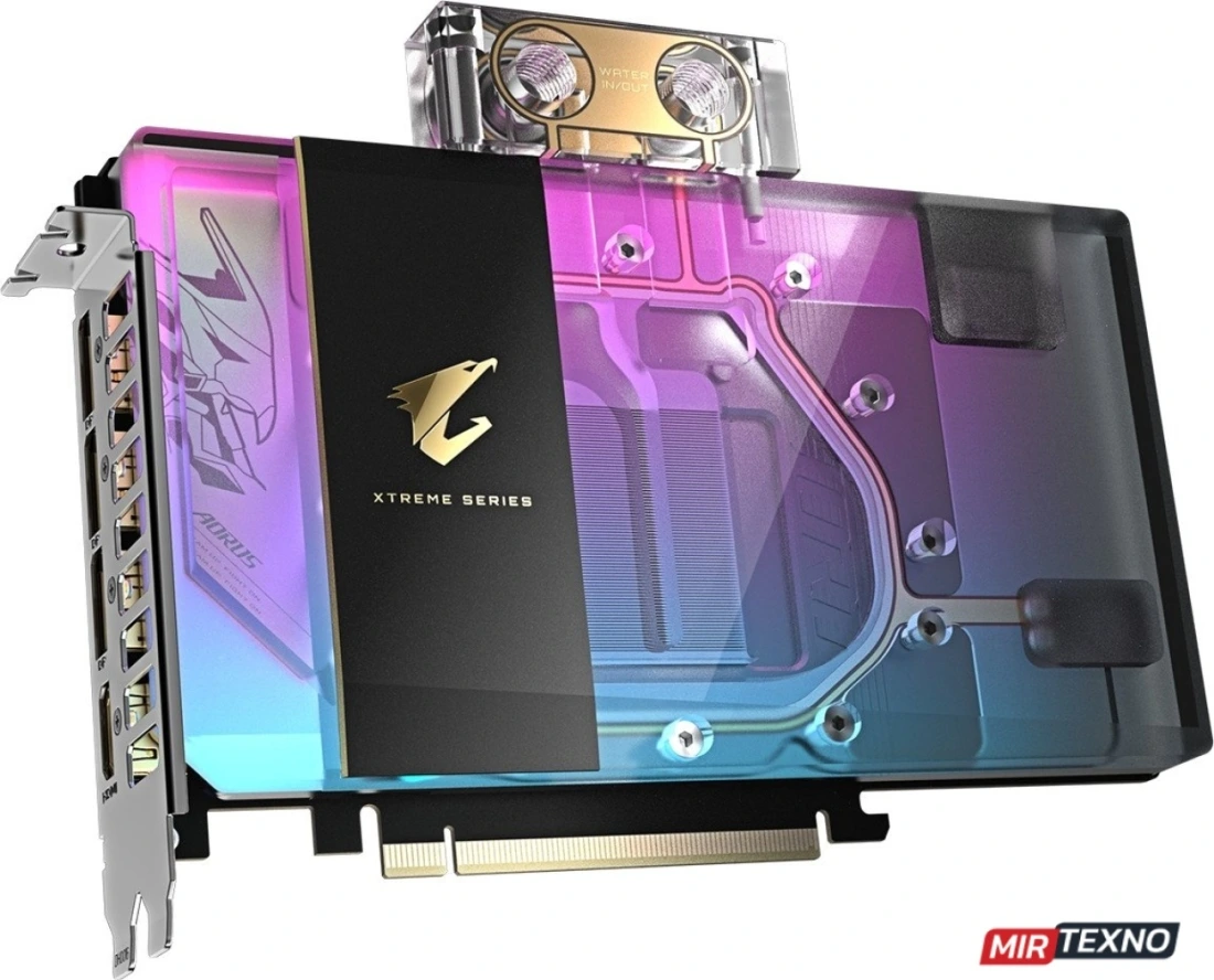 Купить Видеокарта Gigabyte Aorus GeForce RTX 5080 Xtreme Waterforce WB ...